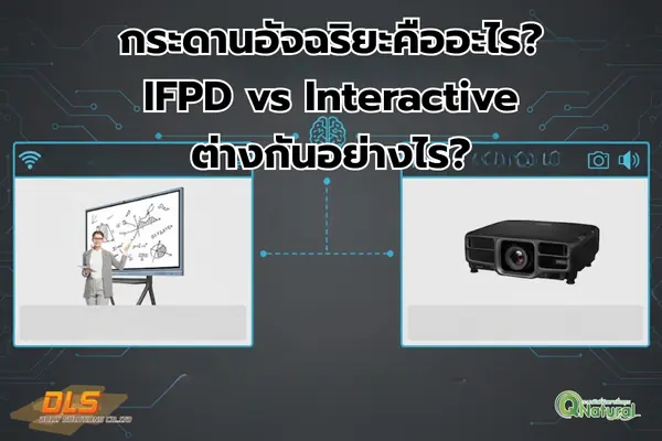 กระดานอัจฉริยะคืออะไร? IFPD vs Interactive ต่างกันอย่างไร?